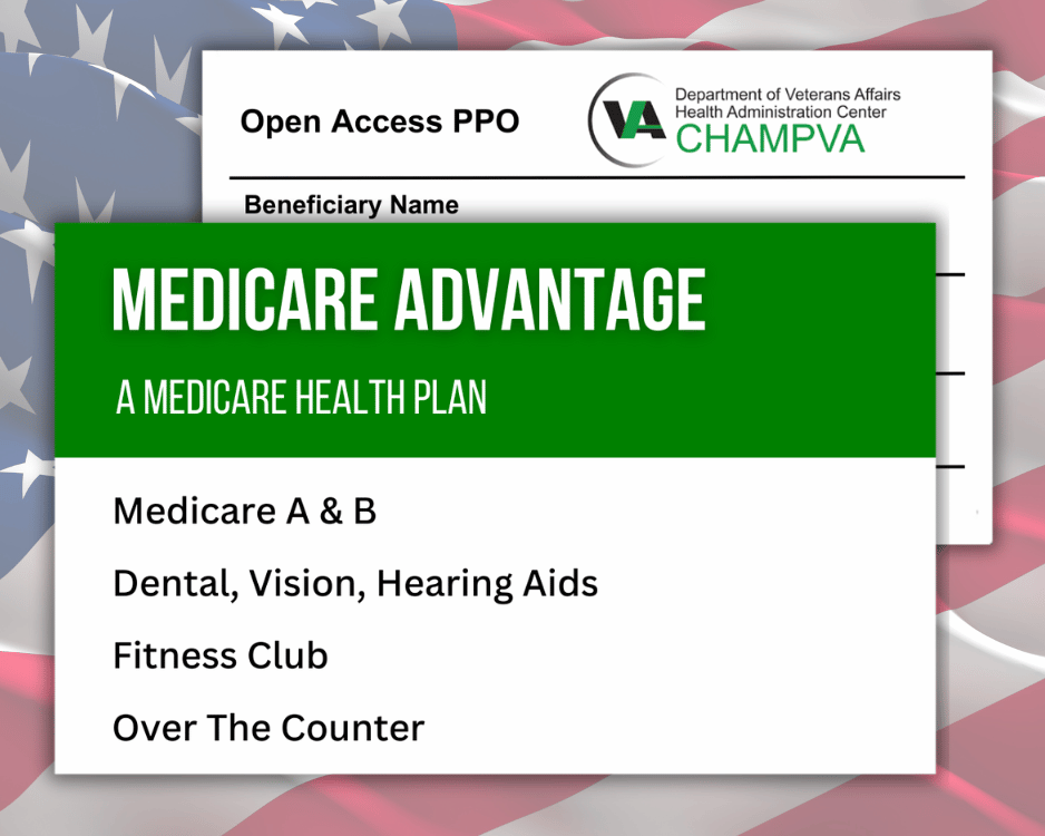 CHAMPVA and Medicare Advantage